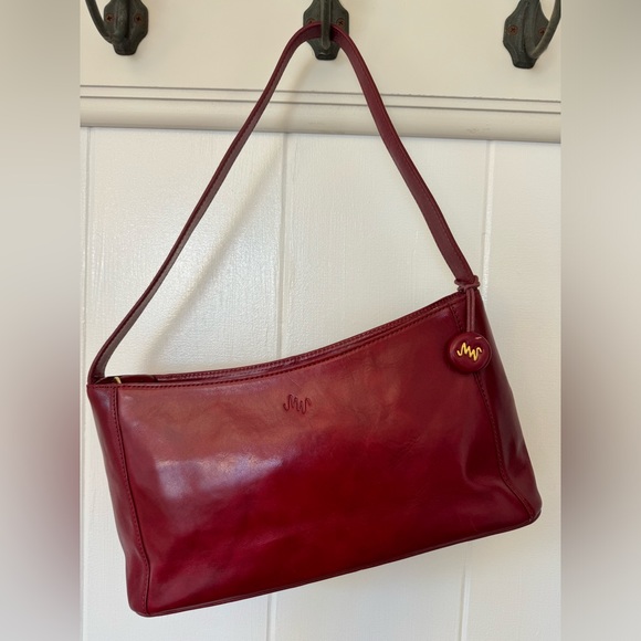 Monsac | Bags | Vintage Monsac Original Red Purse With Matching Wallet ...